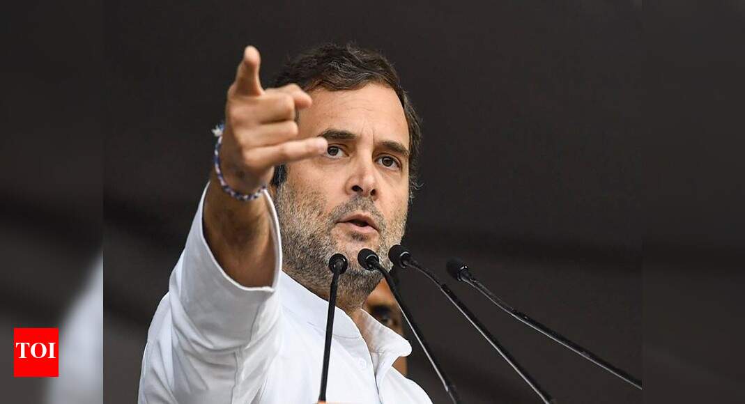 Narendra Modi government risking people's future by damaging LIC: Rahul ...