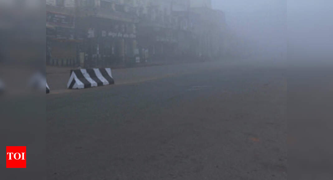 Lucknow: Blinding fog sparks spurt in accidents | Lucknow News - Times ...