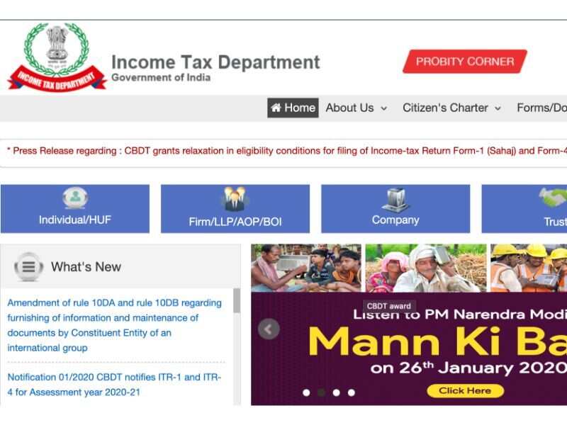 Check this before you open any message from Income Tax department ...