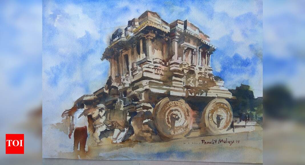 Darpan art gallery hosted an interesting exhibition in the city ...