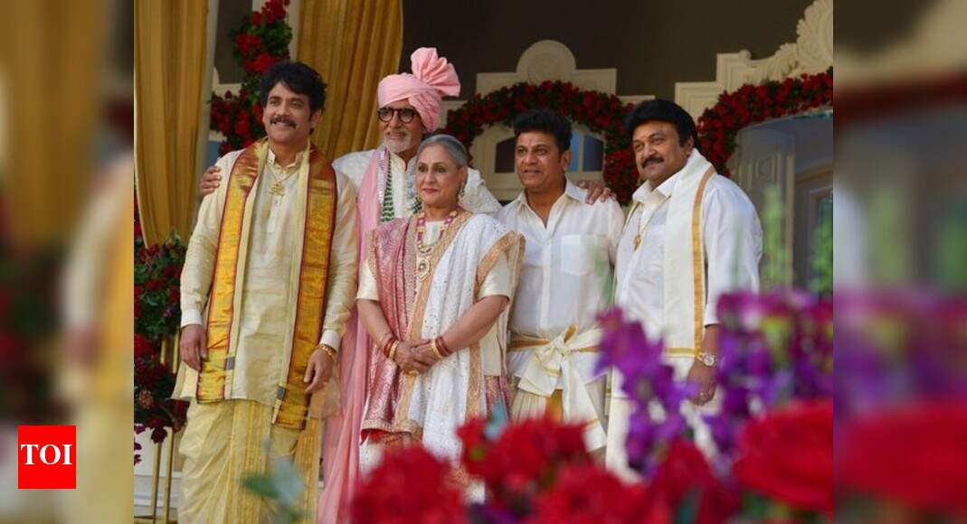 Amitabh Bachchan's historic moment with Nagarjuna, Shivraj Kumar and ...