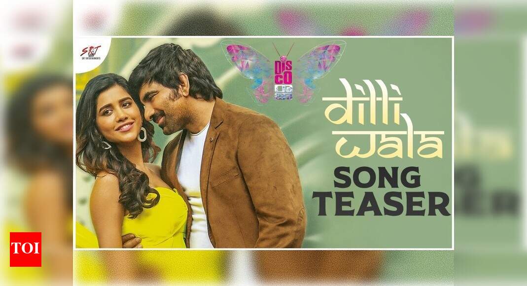 Dilli Wala song promo from Disco Raja released | Telugu Movie News ...
