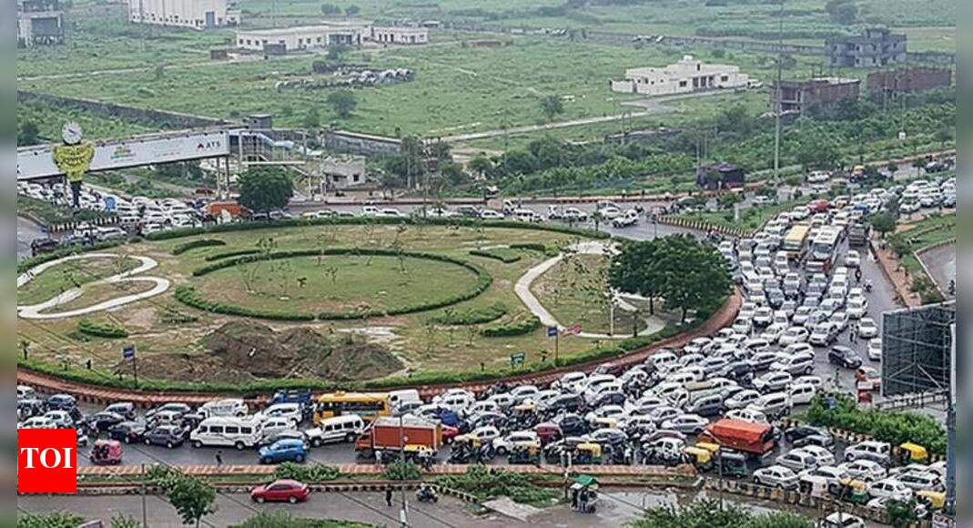 Noida: Eight-lane flyover to unclog Parthala Chowk | Noida News - Times ...