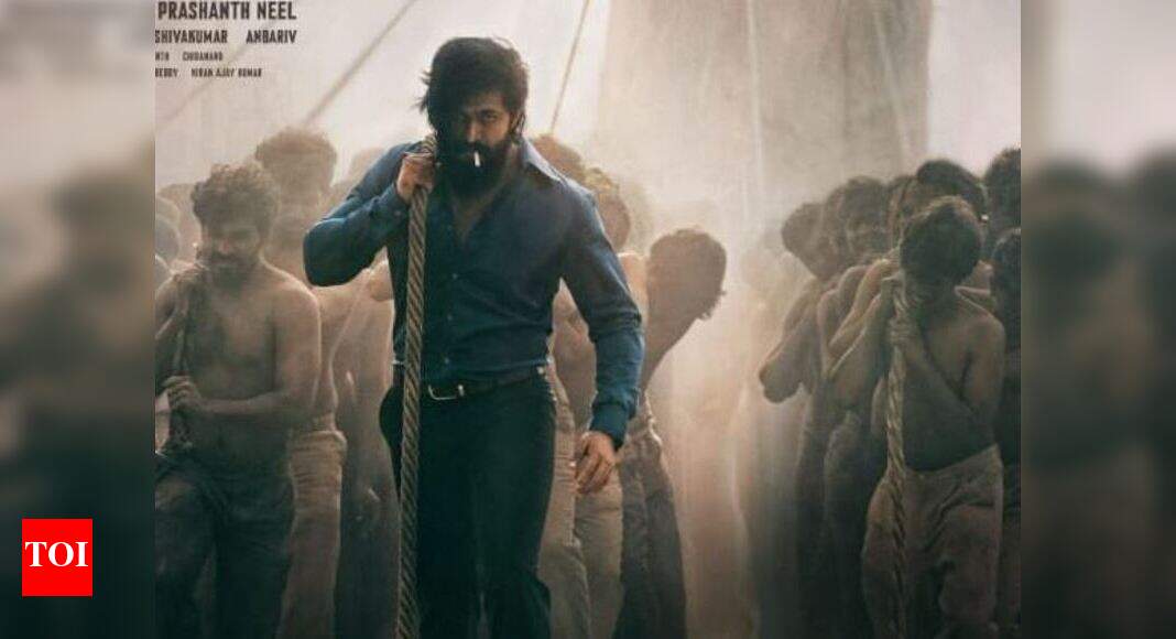 KGF Chapter 2 races towards finish line | Kannada Movie News - Times of ...