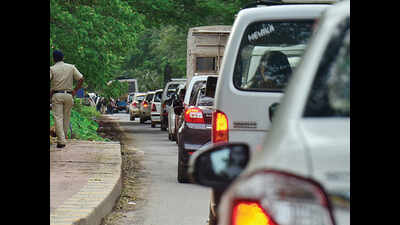 Work on Cortalim service road begins | Goa News - Times of India