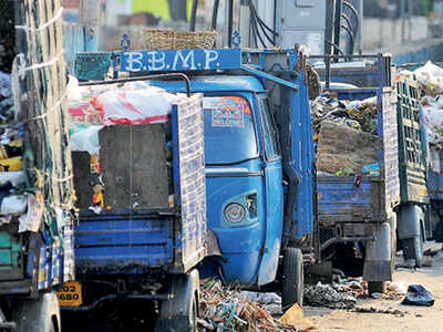 BBMP garbage trucks to get a wash after trips to landfills | Bengaluru ...