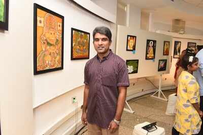 Art canvases of Pratheesh Parameswaran | Events Movie News - Times of India