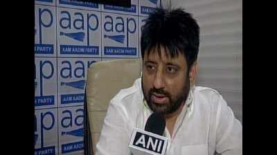 Delhi ACB books AAP MLA Amantullah Khan for alleged misuse of funds | Delhi News - Times of India