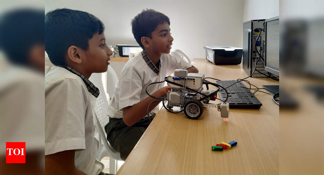 Robotics competition for schoolchildren from January 31 - Times of India