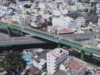 Second-level of Gandhipuram Flyover opened to motorists | Coimbatore ...