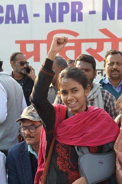 Fight against CAA & NRC will go on, vow Medha & Aishe Ghosh | Bhopal ...