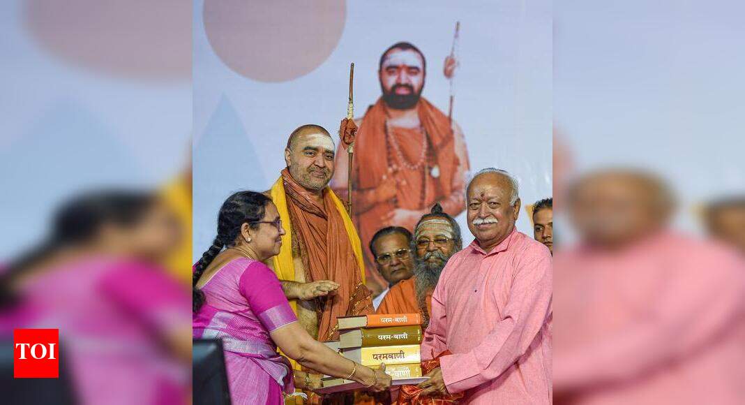 Development of the society is key, says RSS chief Bhagwat | Bhopal News ...