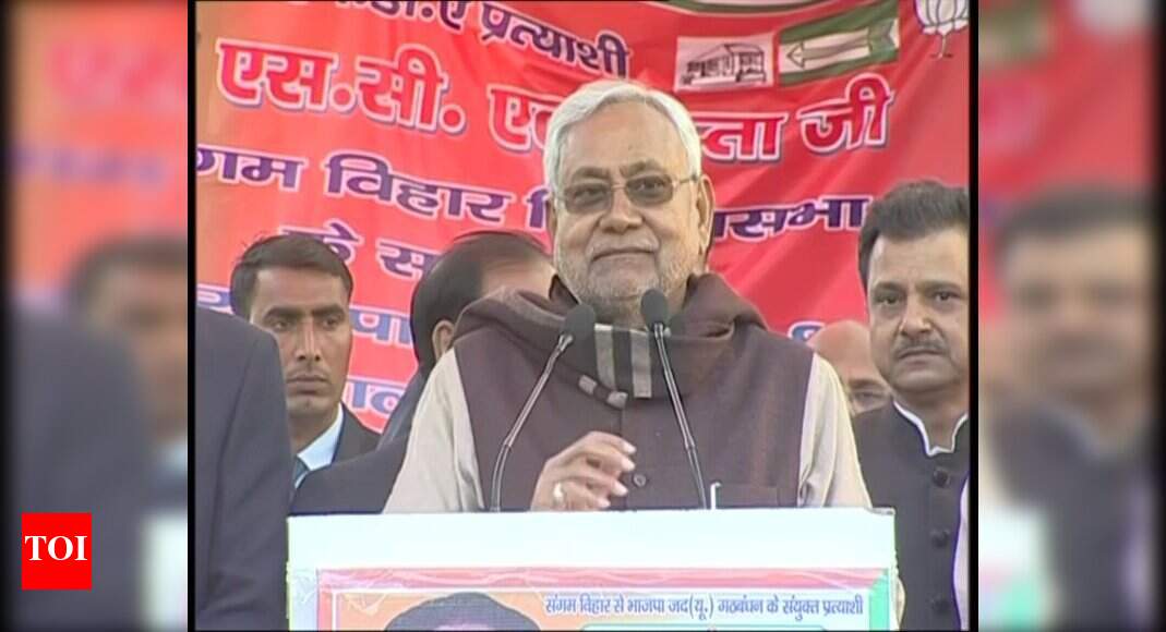 Feels like Bihar of 2005 here, says Nitish Kumar during Delhi poll ...