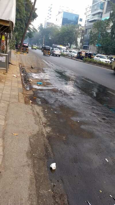 Sewage Bus stop - Times of India