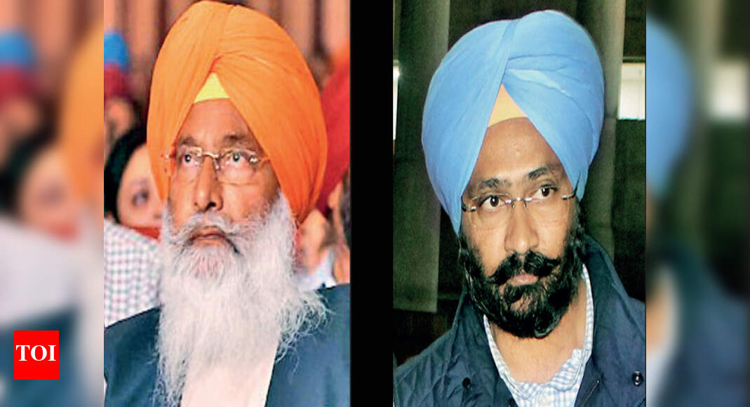 Punjab: SAD expels Sukhdev Singh Dhindsa, his son from party | Chandigarh News - Times of India