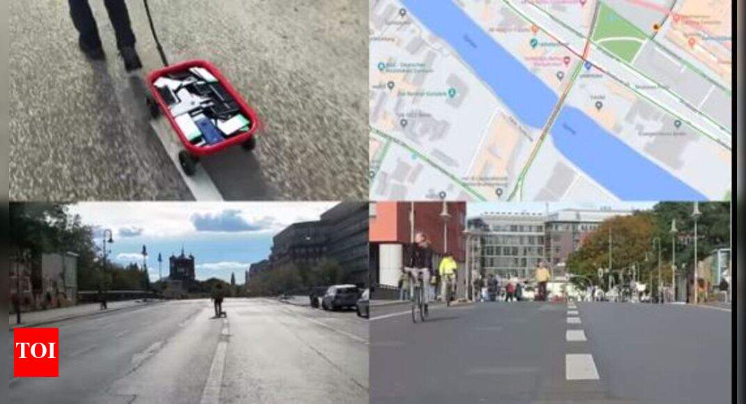 This man created fake jam on Google maps with 99 smartphones - Times of ...