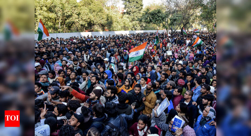 CAA Protest in Delhi: 66 protests in Delhi against CAA, 99 held, says ...