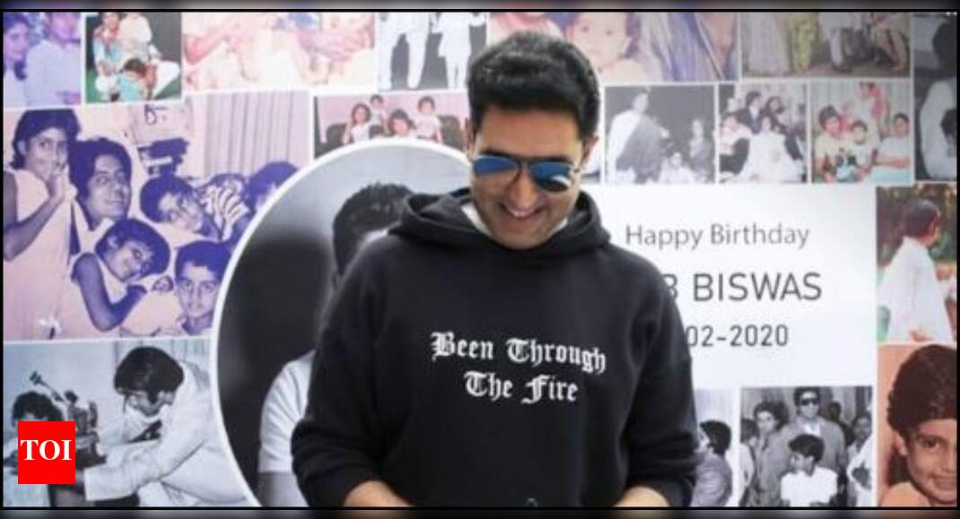 Abhishek Bachchan gets a ‘special’ surprise on the sets of ‘Bob Biswas ...