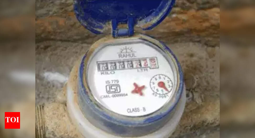 Gurugram: Water meters for homes in MCG areas on the cards | Gurgaon News - Times of India