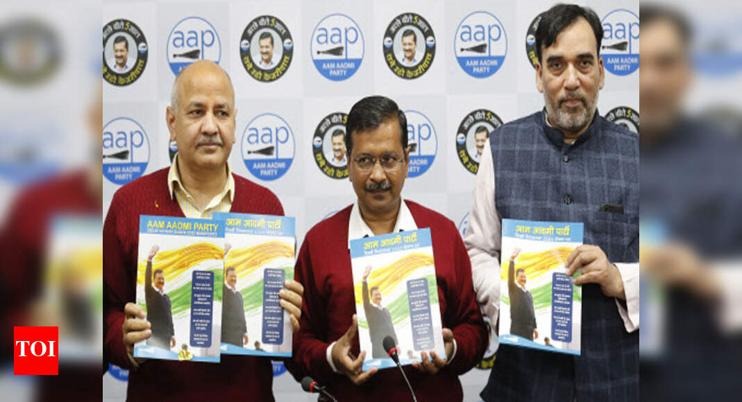 Delhi elections 2020: AAP to deploy 1.6 lakh booth-level volunteers ...