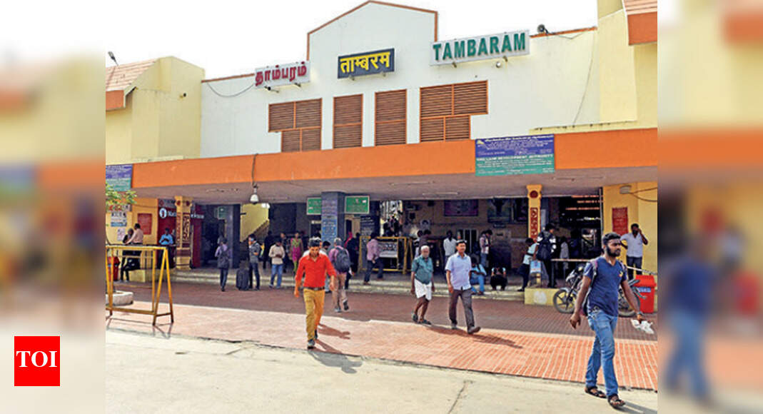 Tamil Nadu: Tambaram station may turn into a private train hub ...
