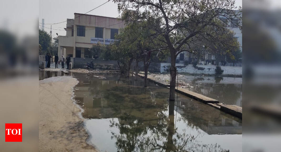 Noida: No respite from clogged drains despite complaints | Noida News ...