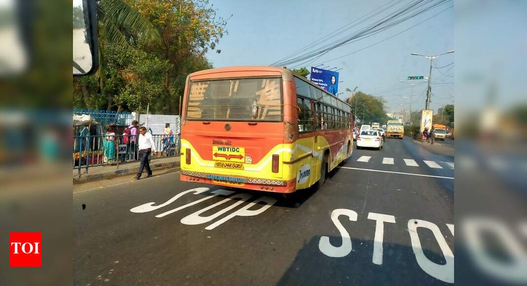 rickety, run down bus ride - Times of India