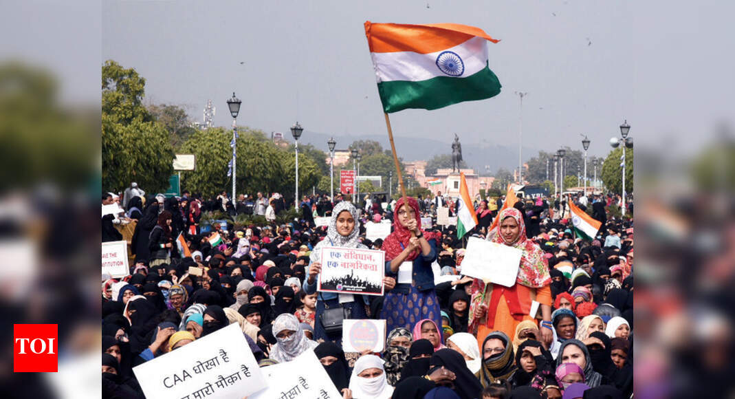 Protests Helping Muslim Women Assert Their Voice In Jaipur Jaipur