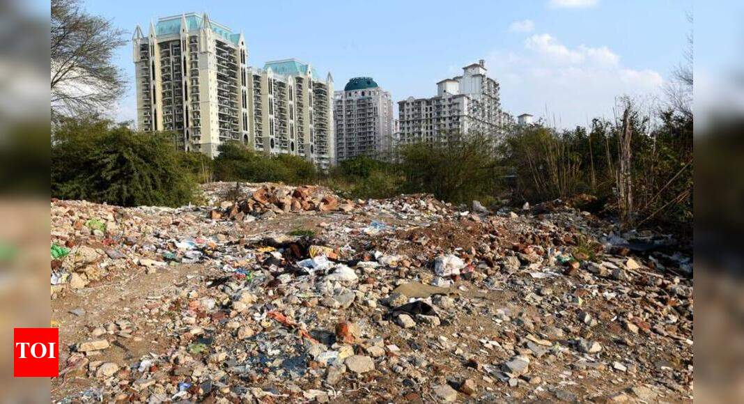 Gurugram’s cycling tracks overrun by encroachments, garbage | Gurgaon ...