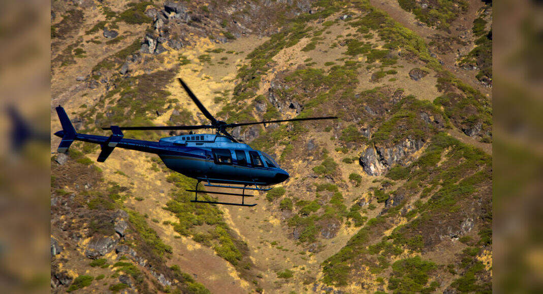 Heli service starts from Doon’s Sahastradhara to Gauchar, Chinyalisaur ...