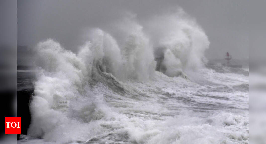 Ferocious storm in Europe kills 8, causes travel disruptions - Times of ...