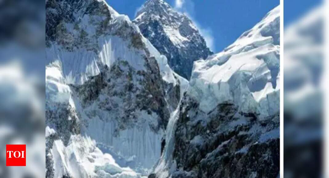 Himalayan glacier got altered long before humans set foot there - Times ...