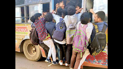 Telangana Bus Services: Students seek more buses on Secunderabad ...
