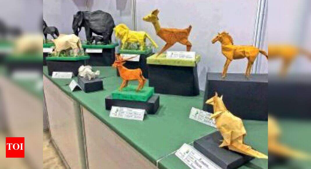 Shaping paper into art forms | Pune News - Times of India
