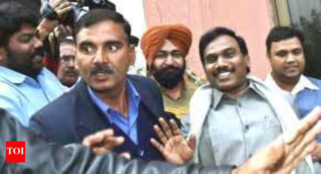Raja arrested: 2G spectrum scam: Former telecom minister A Raja ...