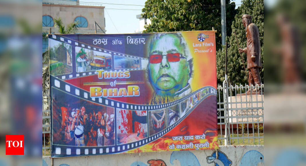 Bihar: Parties intensify poster war in Patna ahead of assembly election ...