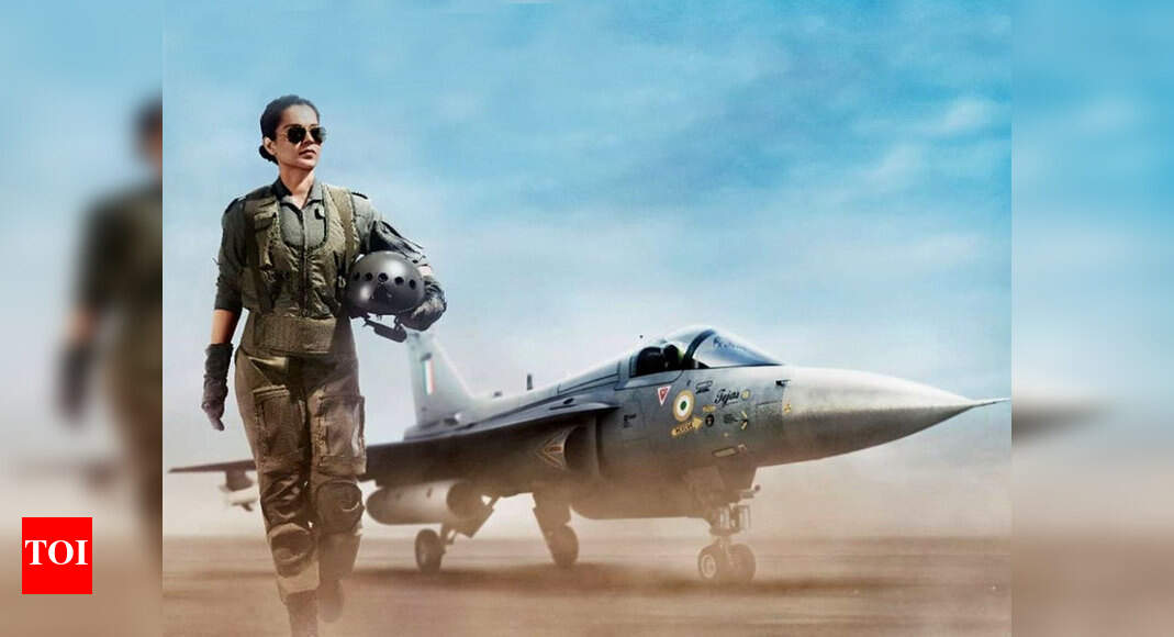 'Tejas' first look: Kangana Ranaut looks courageous and commanding as ...