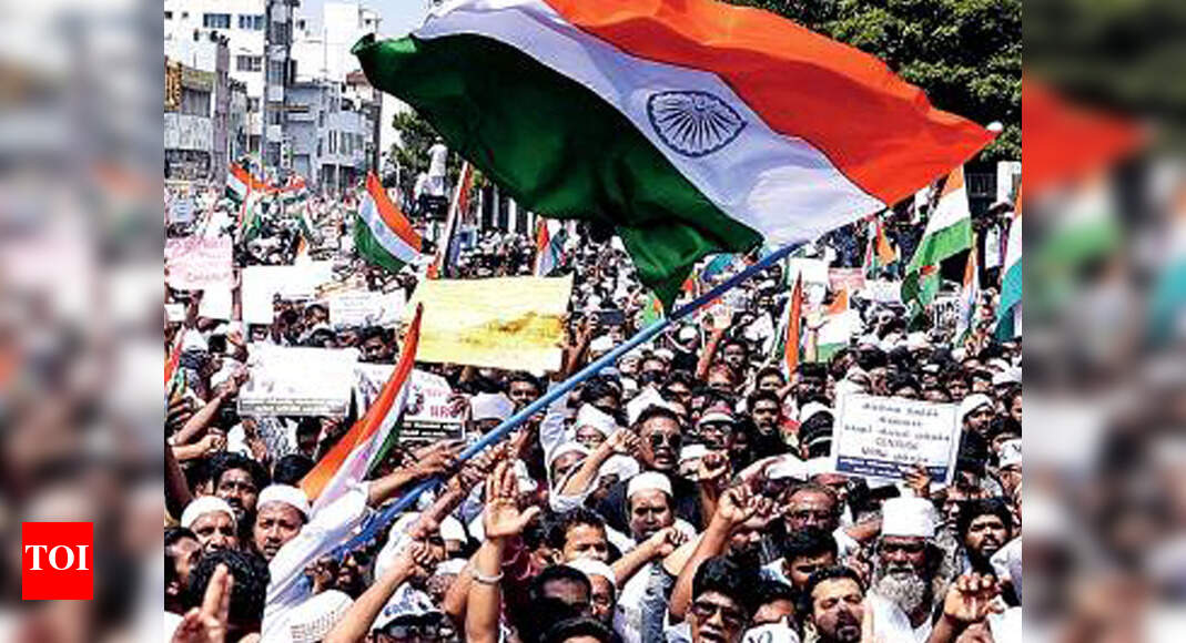 CAA Protest in Chennai: Anti-CAA agitation brings thousands to streets ...