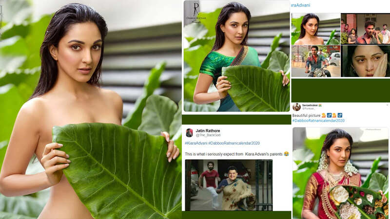 Kiara Advani's bold picture for a calendar shoot turns into a meme fest ...