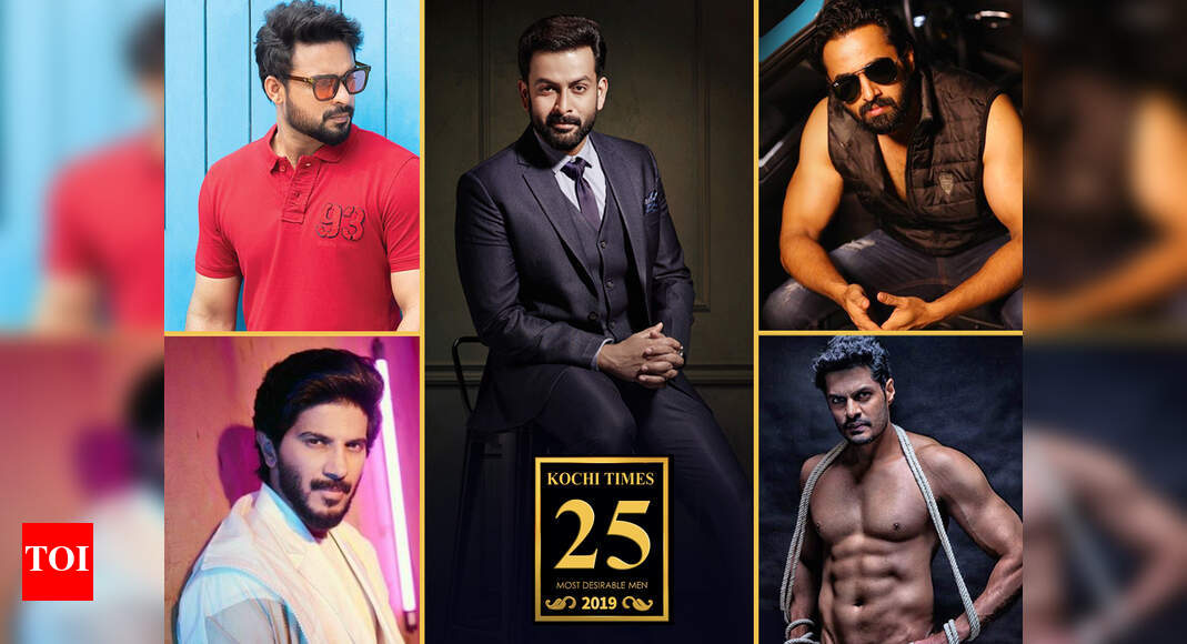Kochi Times Most Desirable Men of 2019 | Malayalam Movie News - Times ...