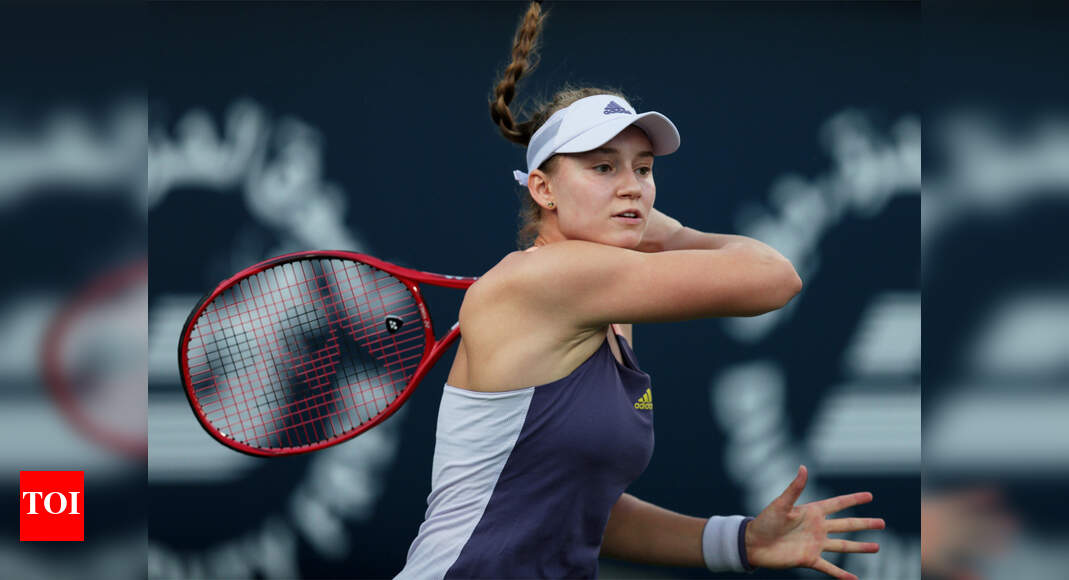 Rybakina books fourth season final with Dubai victory | Tennis News ...