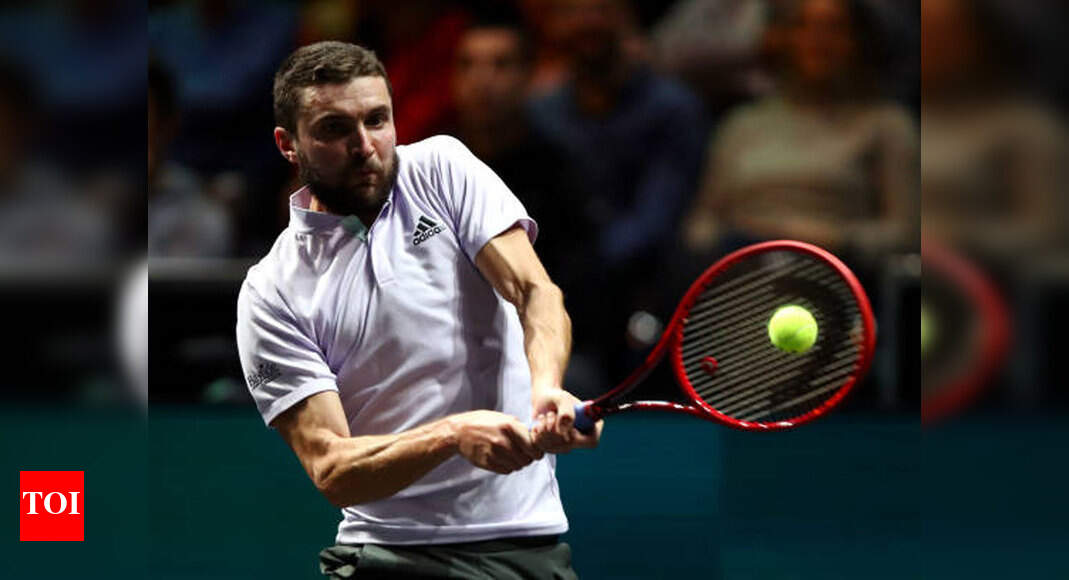 Gilles Simon stuns top seed Daniil Medvedev in Marseille | Tennis News ...