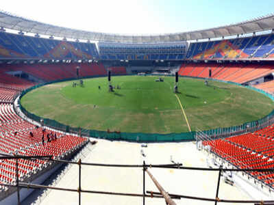 Gujarat Cricket Association unveils stadium ahead of Modi-Trump show ...