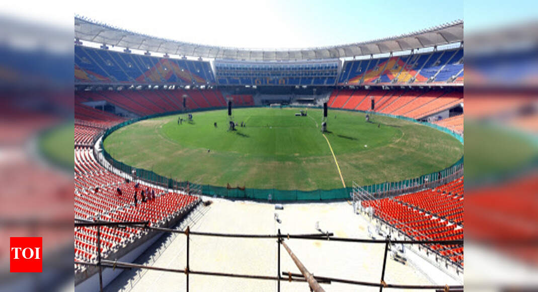 Gujarat Cricket Association unveils stadium ahead of Modi-Trump show ...
