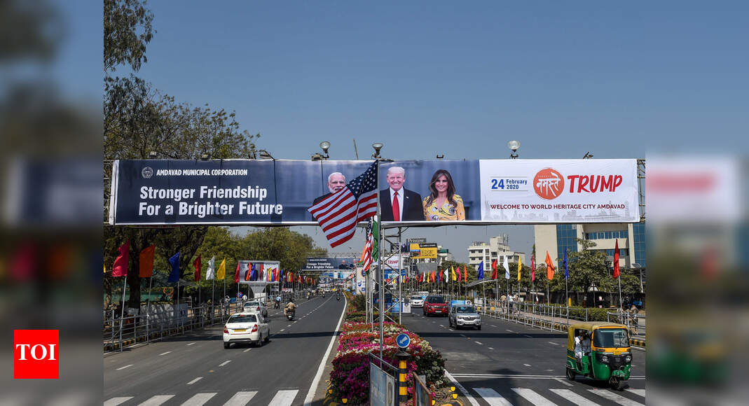 Trump India Visit: 13 routes blocked from 8am till 'Namaste Trump ...