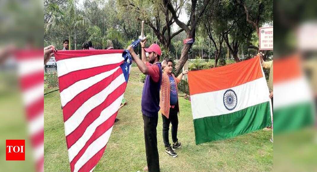 Donald Trump India Visit: Delhi turns into fortress as Donald Trump ...