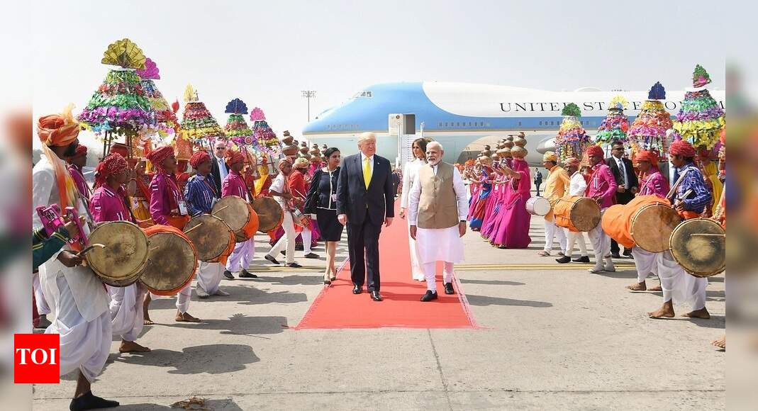 India rolls out cultural extravaganza to welcome Donald Trump | India ...