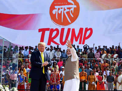 Donald Trump cites Dandi, Ahmedabad marches for him | Ahmedabad News ...