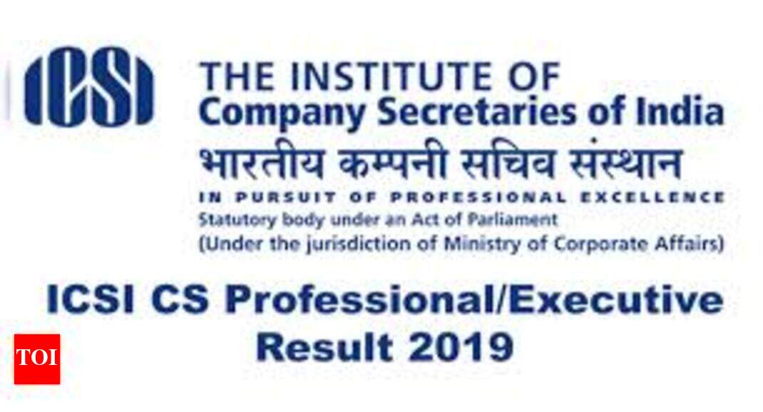 ICSI Result: ICSI CS Executive result 2020 soon; Professional announced ...