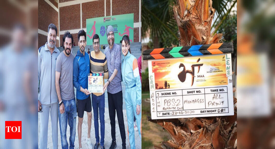 Maa: Babbal Rai and Aarushi Sharma kick start the shoot of the Gippy ...